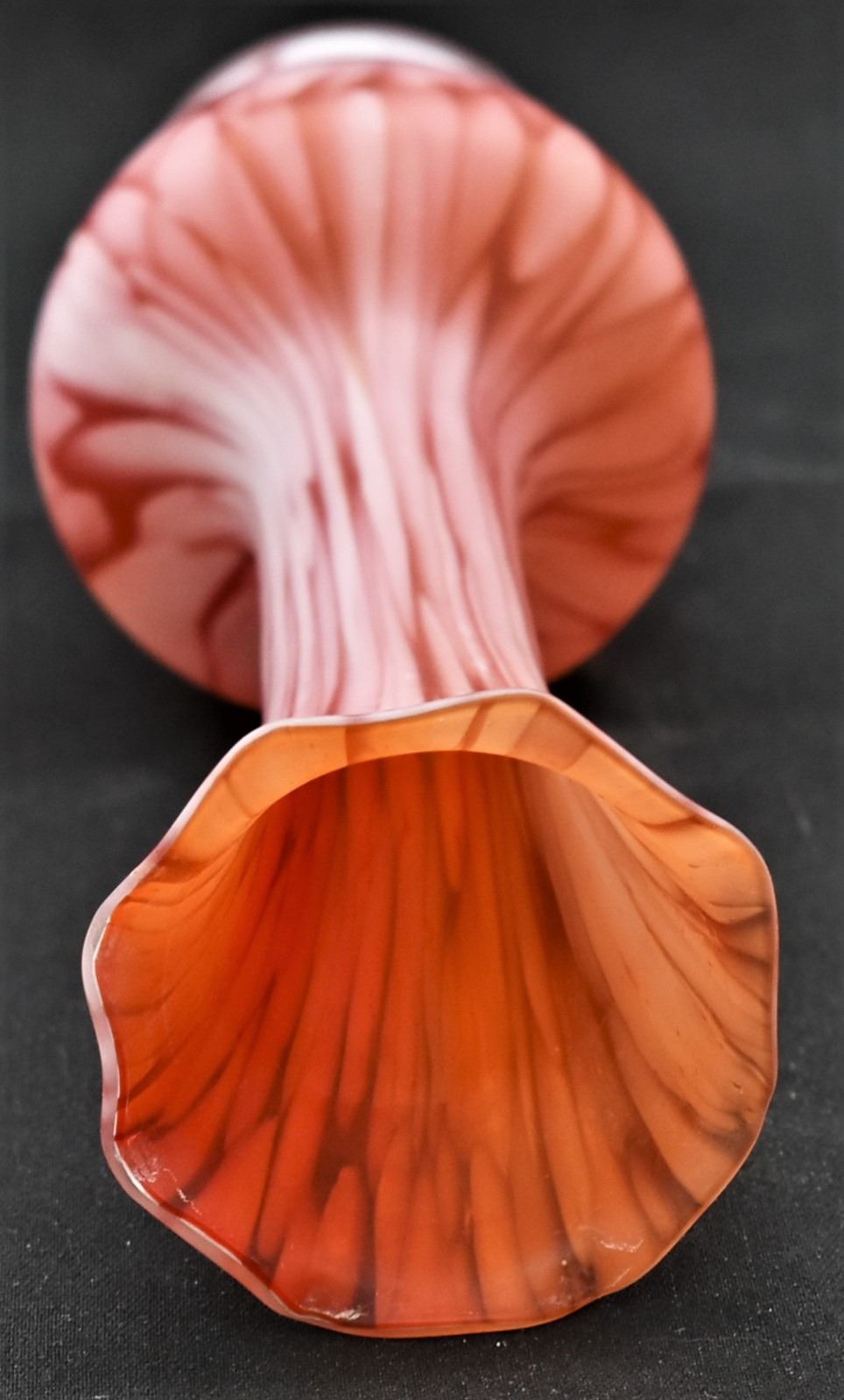 Vintage Stretched Art Glass Vase