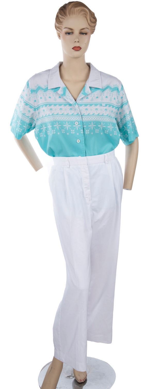 A Disney's Blizzard Beach Cast Member Costume.