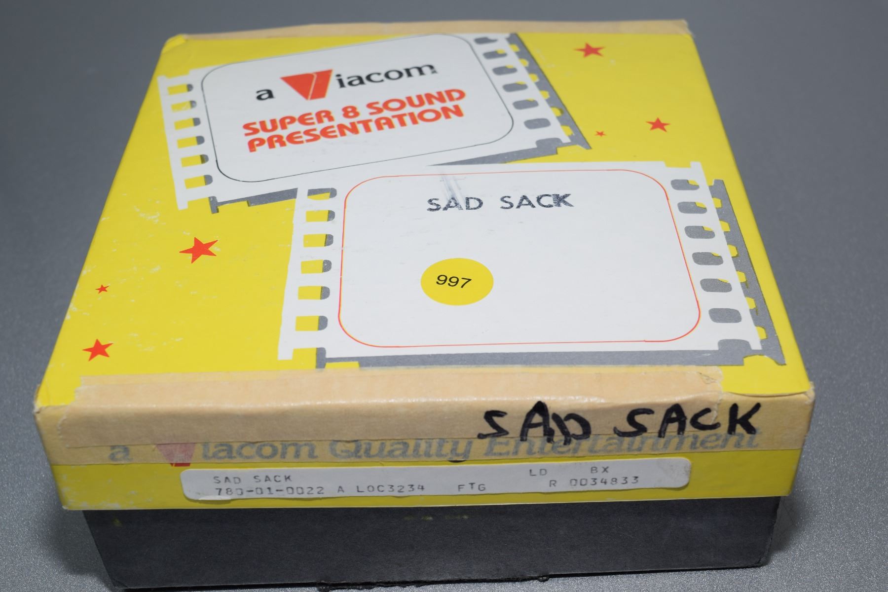 5 Reels SAD Sack 8mm Films - Schmalz Auctions