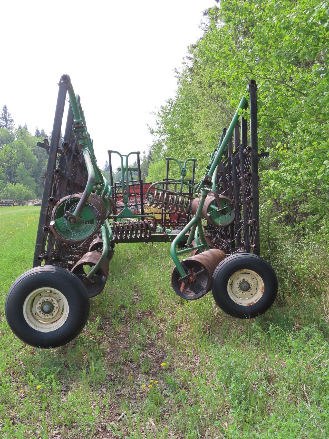 Flexi coil system 92 50ft coil packer with tine harrows - Schmalz Auctions