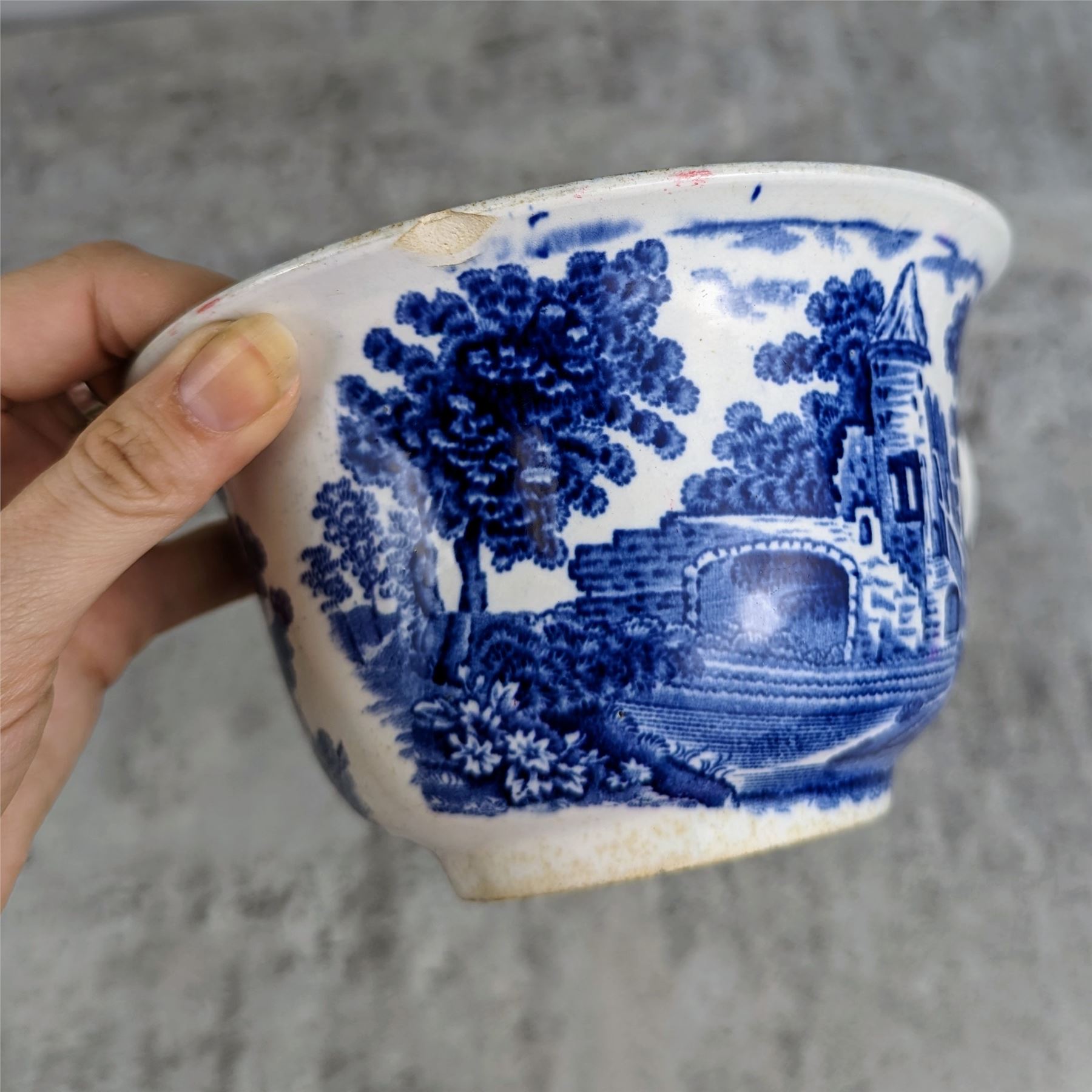 Oversized Cup of Kindness Auld Lang Syne - Burslem England