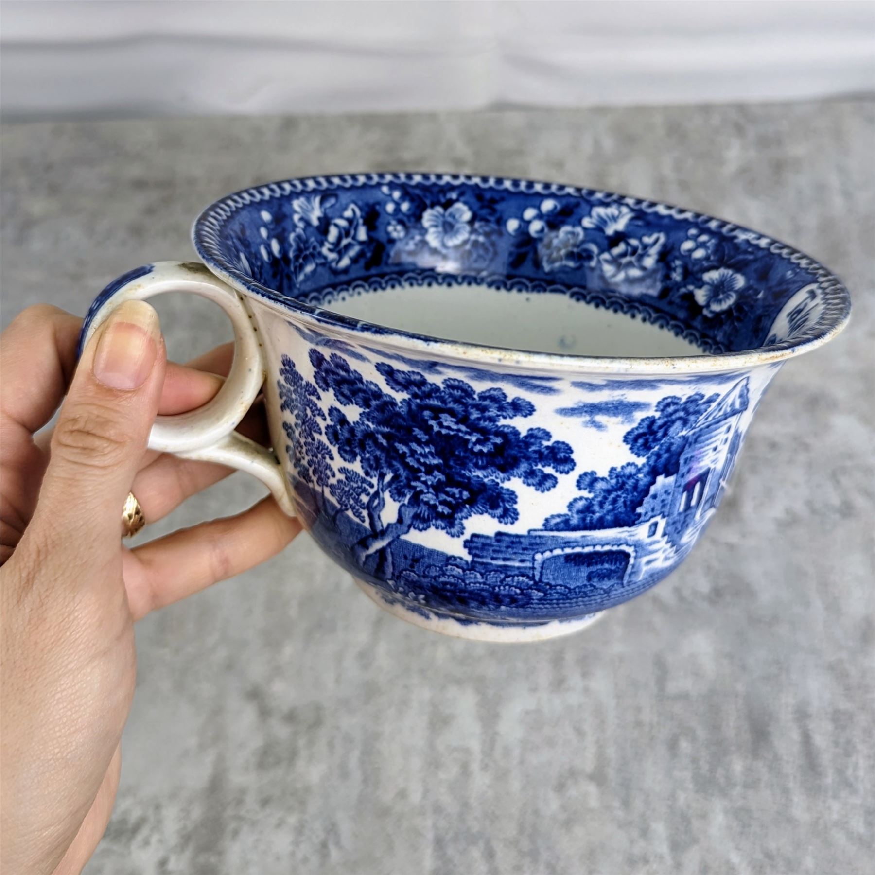 Oversized Cup of Kindness Auld Lang Syne - Burslem England