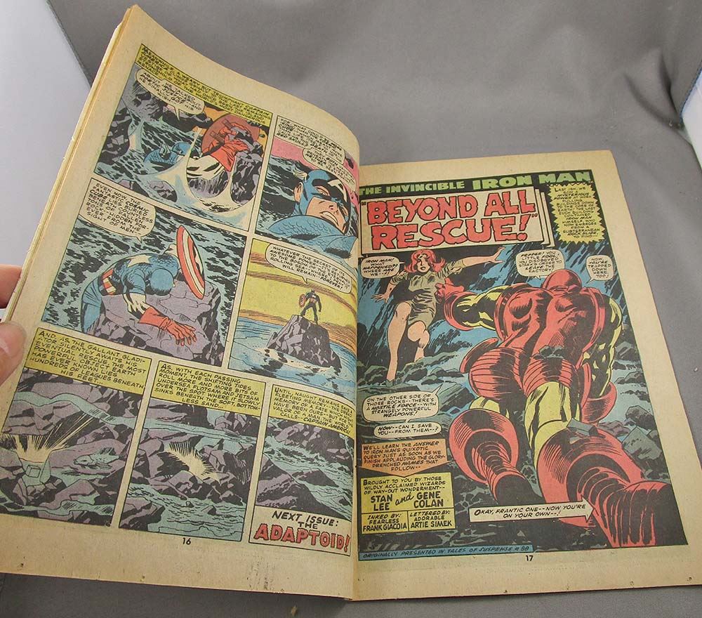 Marvel Double Feature Comic #5 1974 .25 cent