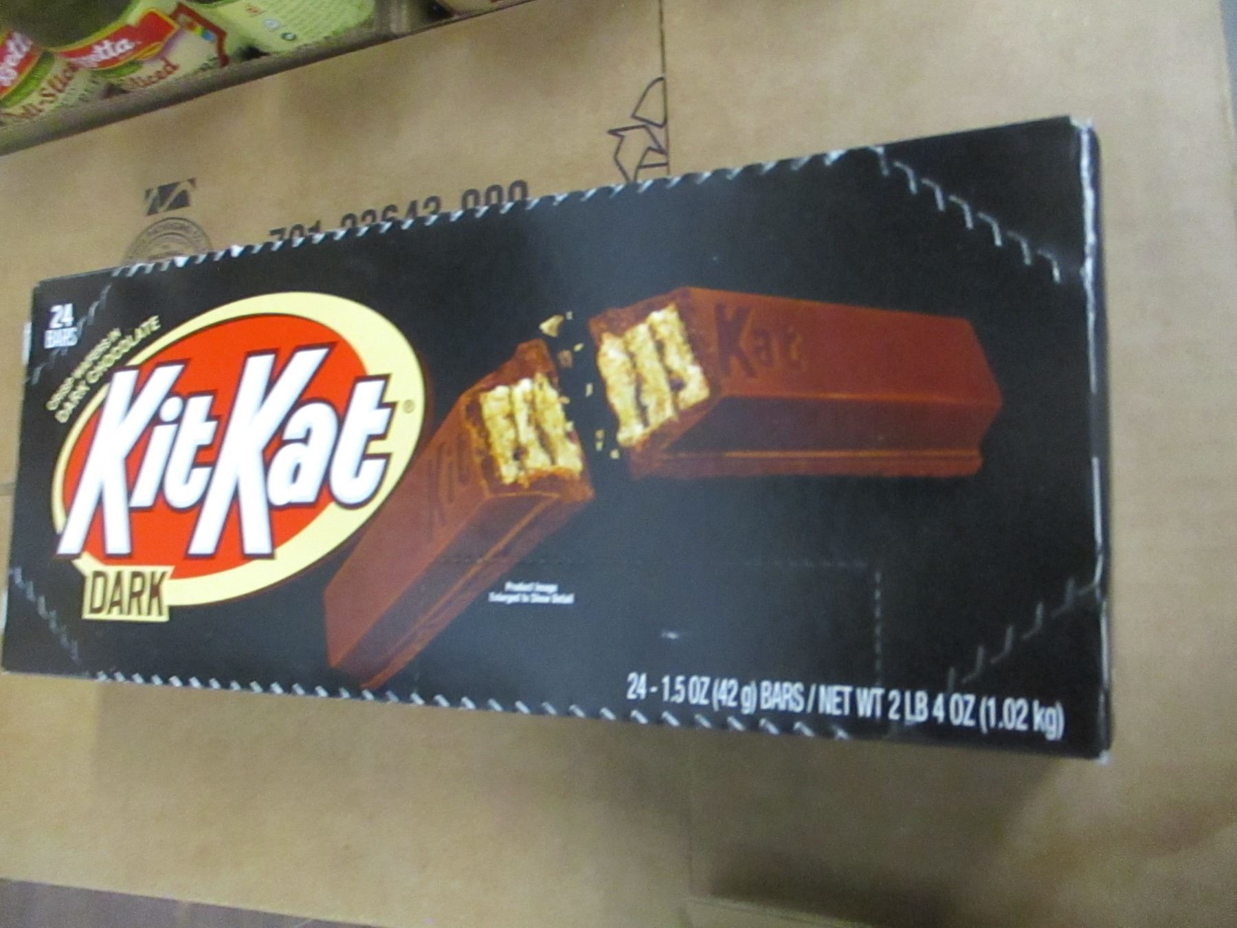 DARK CHOCOLATE KIT KAT BARS (24 X 1.5 OZ) - PER BOX