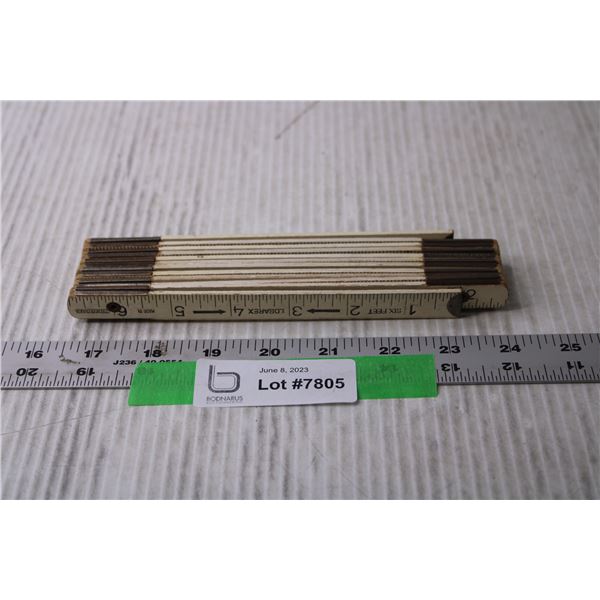 Folding Ruler Bodnarus Auctioneering