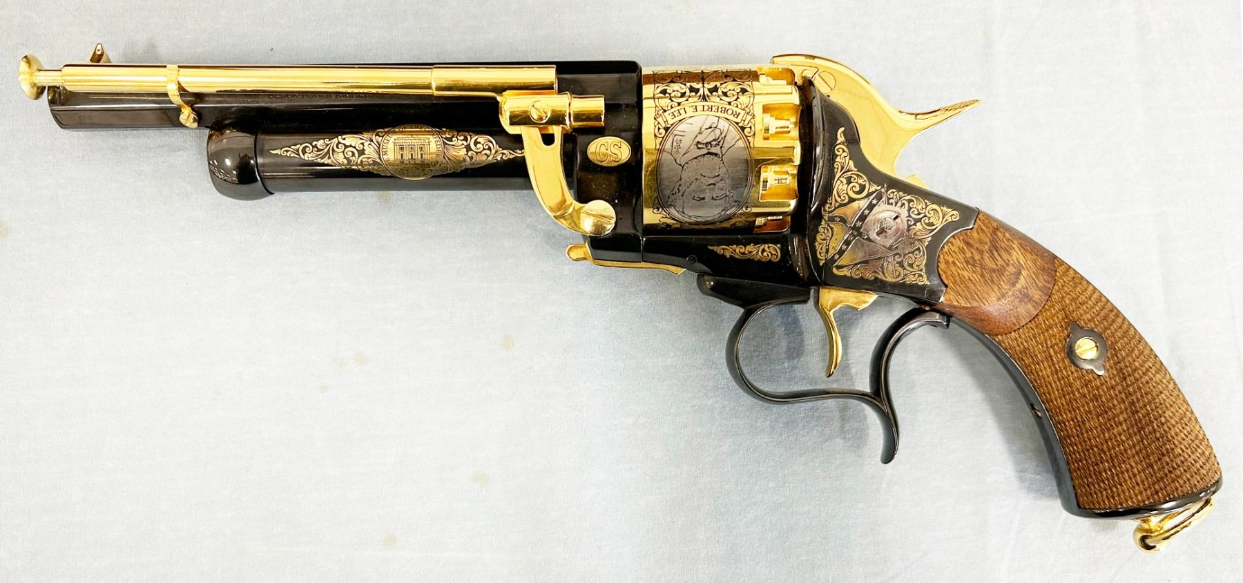 The Museum of the Confederacy Tribute black powder revolver, Col. LeMat ...