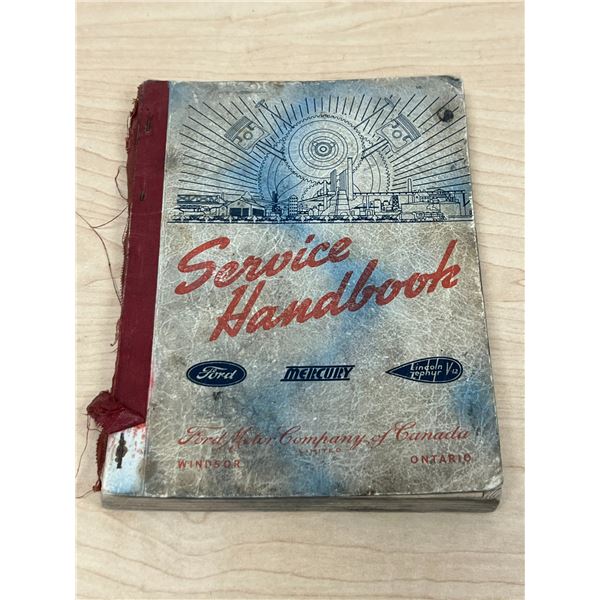 1940 Ford Motor Company of Canada (Windsor, ON) Service Handbook