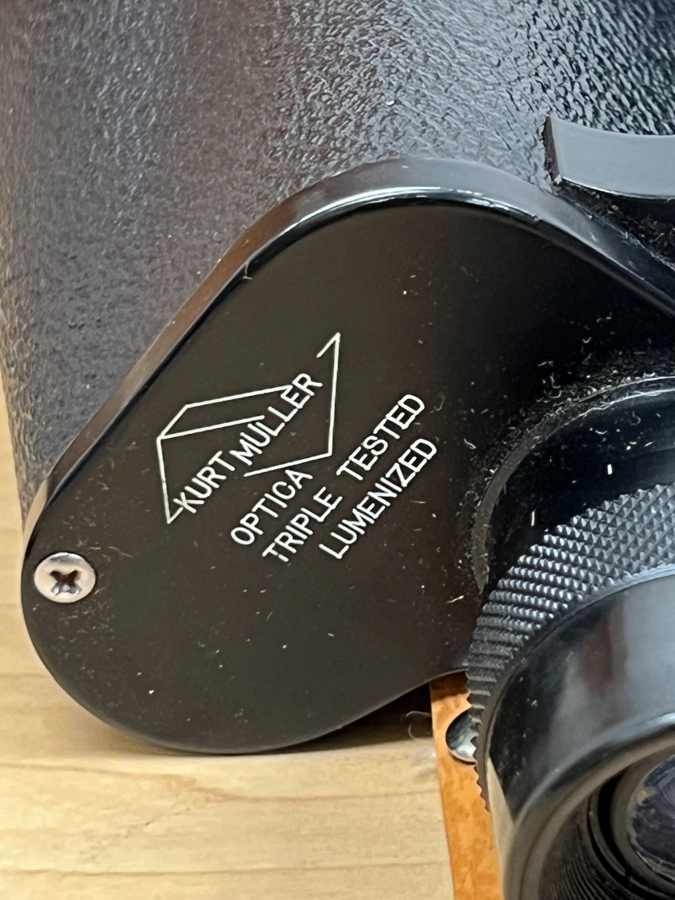 Kurt Muller 7x50 Binoculars with Case as pictured