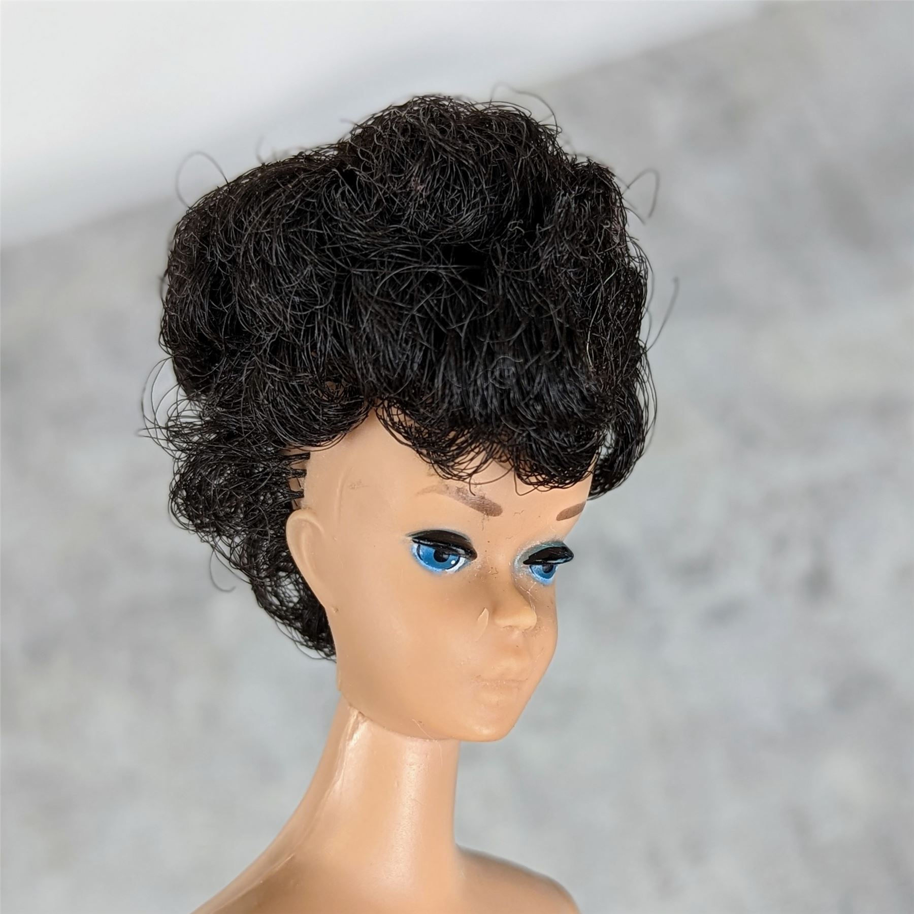 Vintage Brunette Bubble Cut Barbie "Japan" Circa 1960