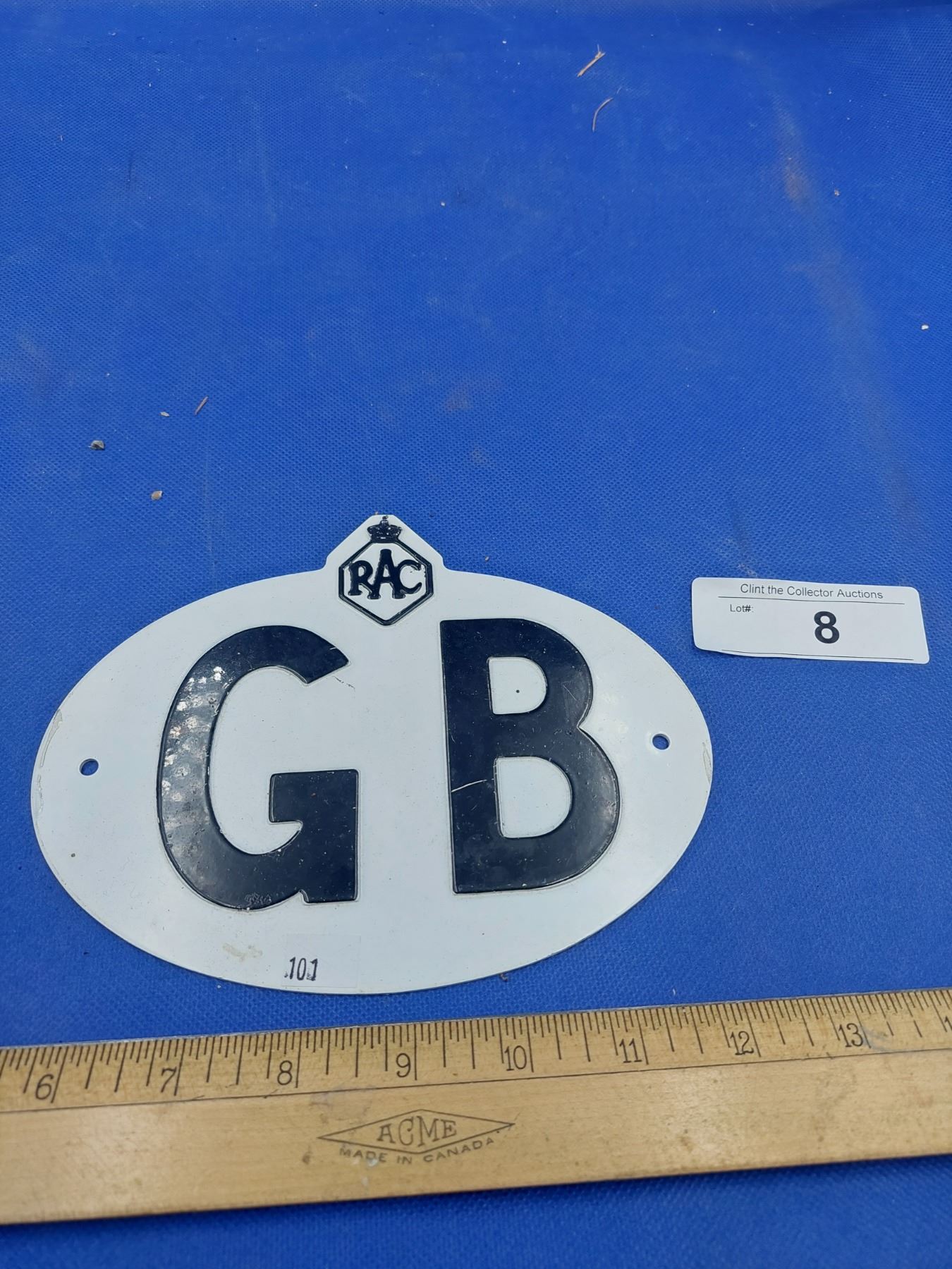 VINTAGE RAC (ROYAL AUTOMOBILE CLUB) OF GREAT BRITAIN