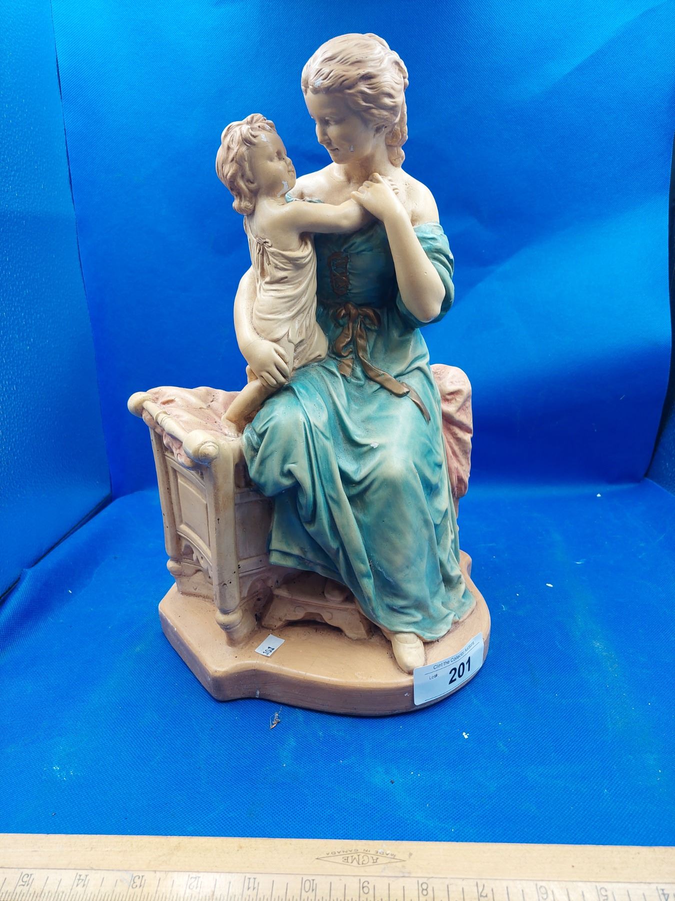 VINTAGE CHALKWARE STATUE