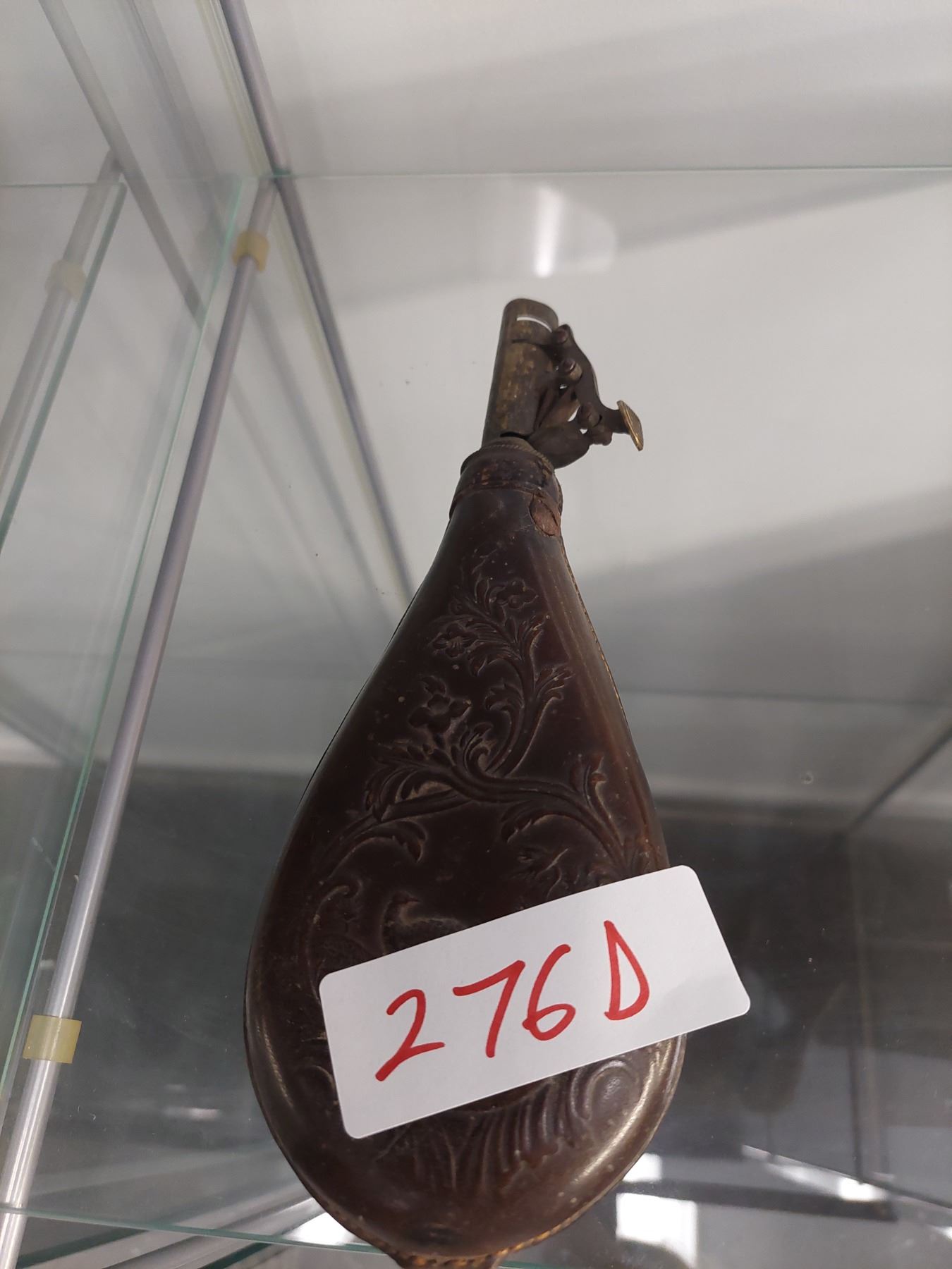 ANTIQUE POWDER FLASK
