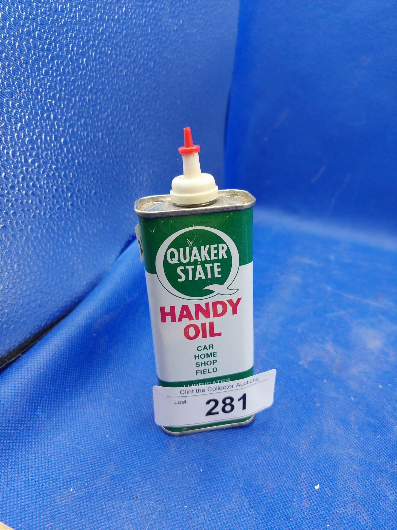 VINTAGE QUAKER STATE HANDY OILER CAN