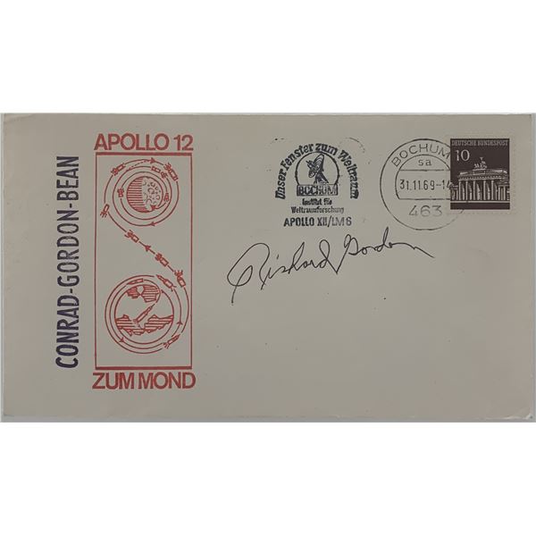 Astronaut Richard Gordon signed FDC Astronaut Richard Gordon signed FDC