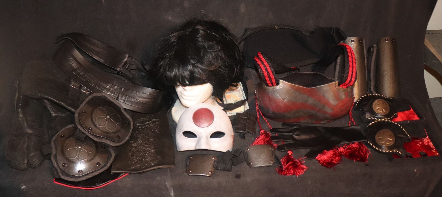 SUICIDE SQUAD KATANA PRODUCTION PROTOTYPE HERO & STUNT WARDROBE SUPER HERO