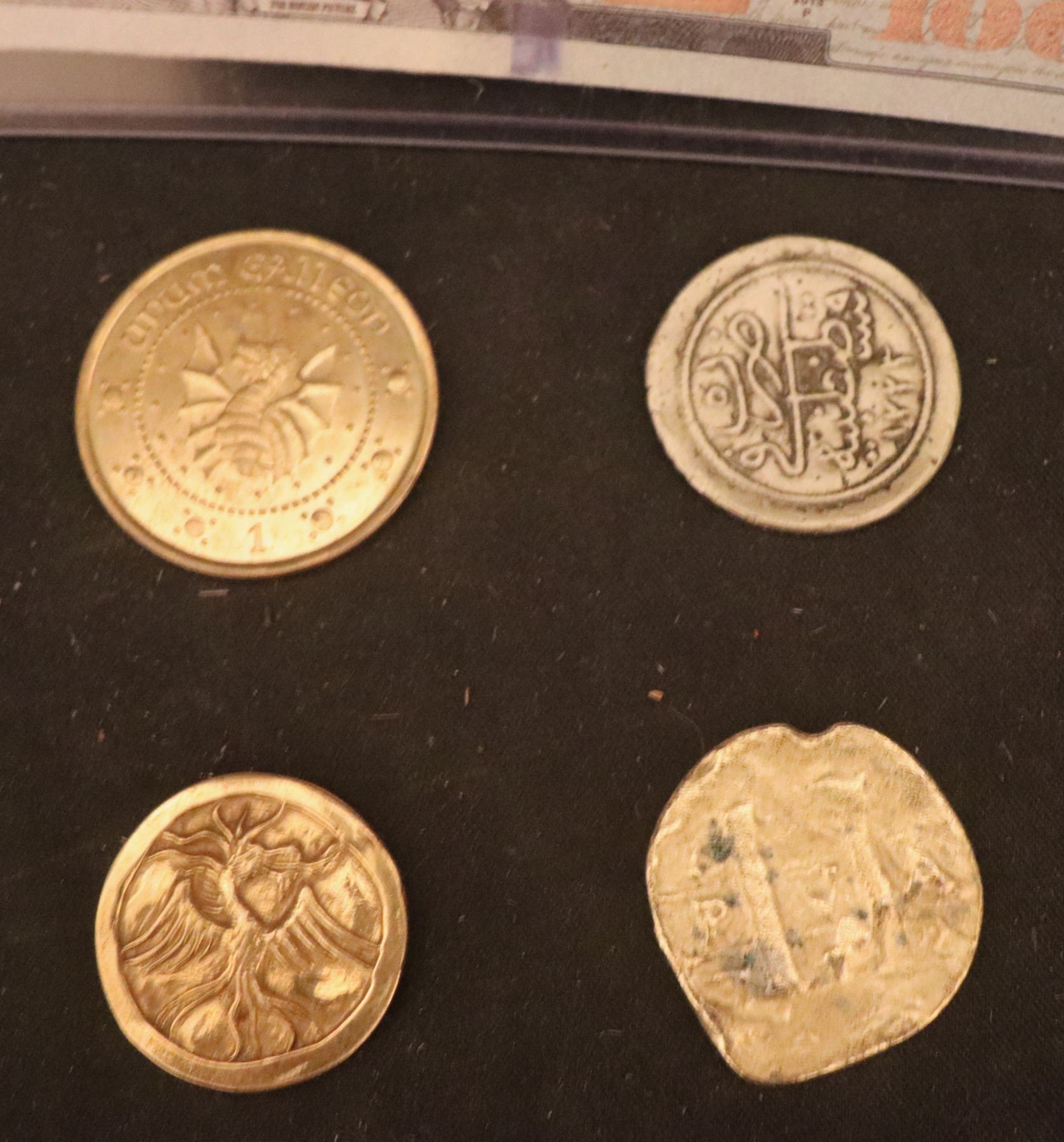 A TREASURE COIN COLLECTION GOONIES DRACULA HARRY POTTER OBI WAN KENOBI