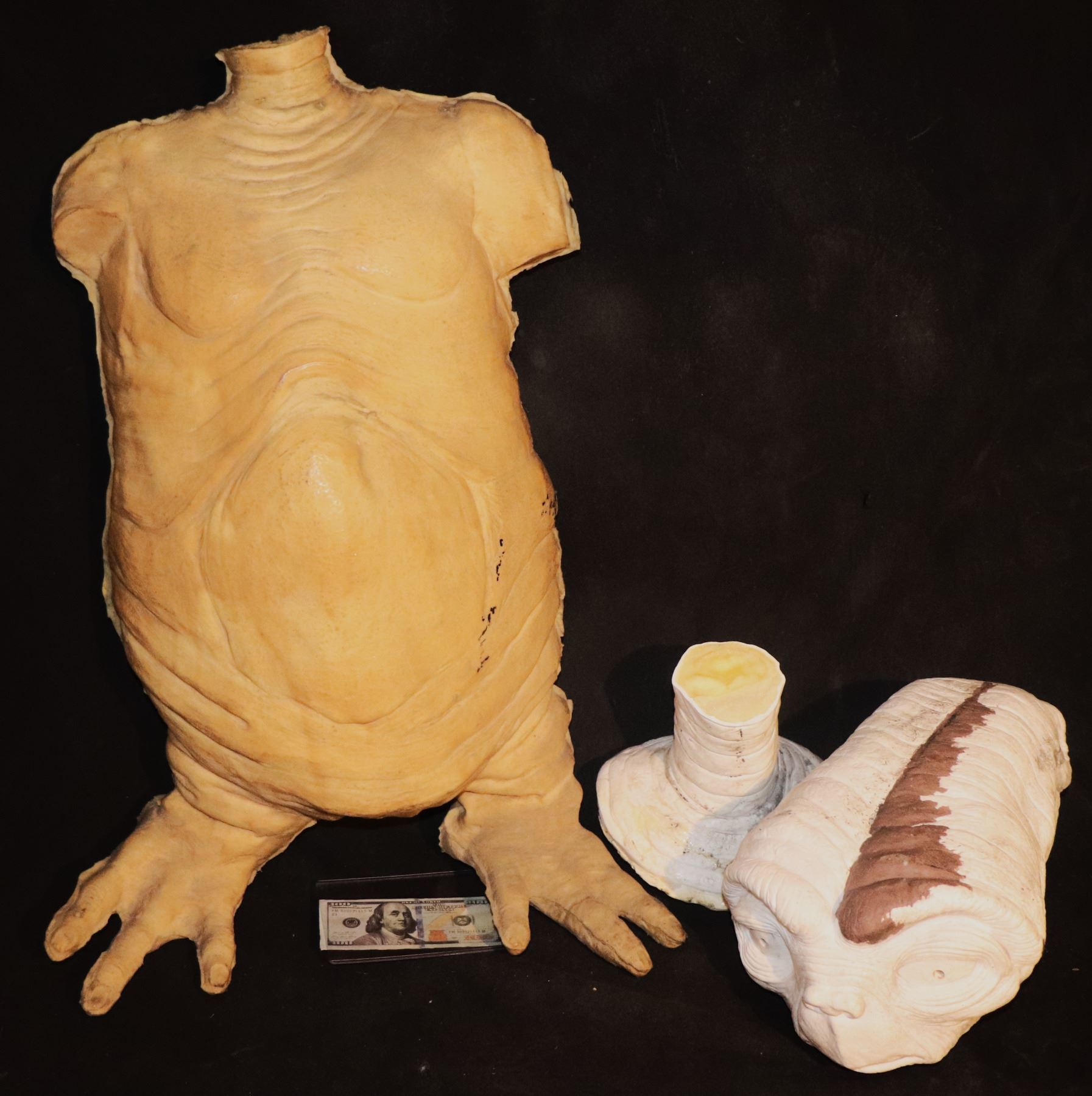 ET THE EXTRA-TERRESTRIAL FULL BODY & HEAD PRODUCTION CASTINGS