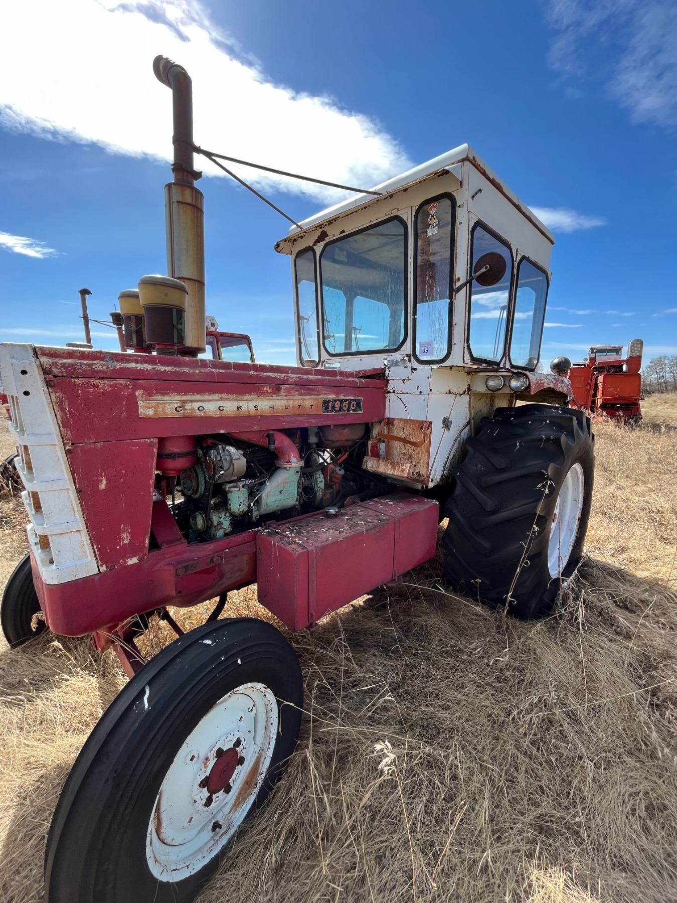 1950 Cockshutt Tractor 540pto, blower need repair