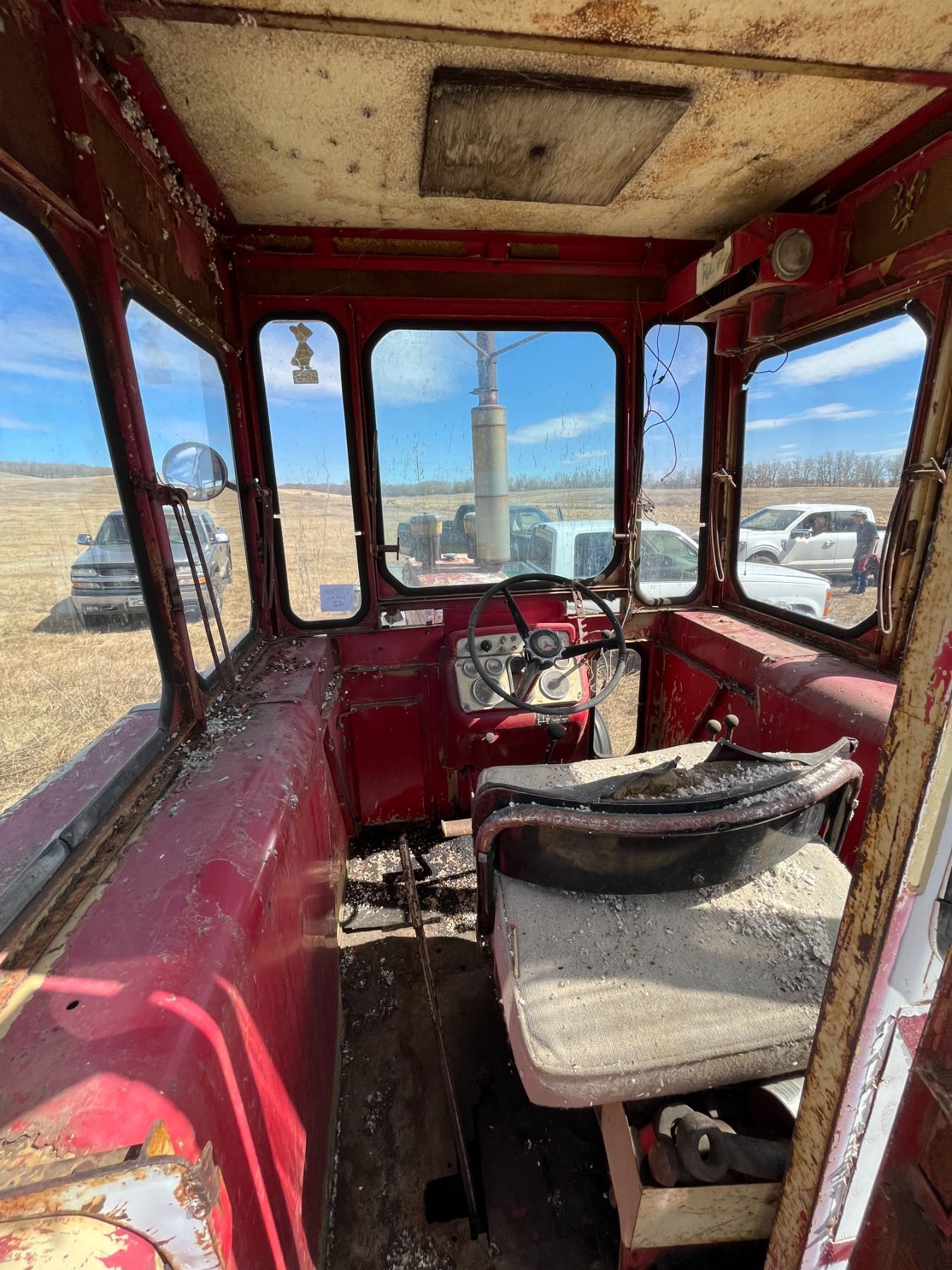 1950 Cockshutt Tractor 540pto, blower need repair