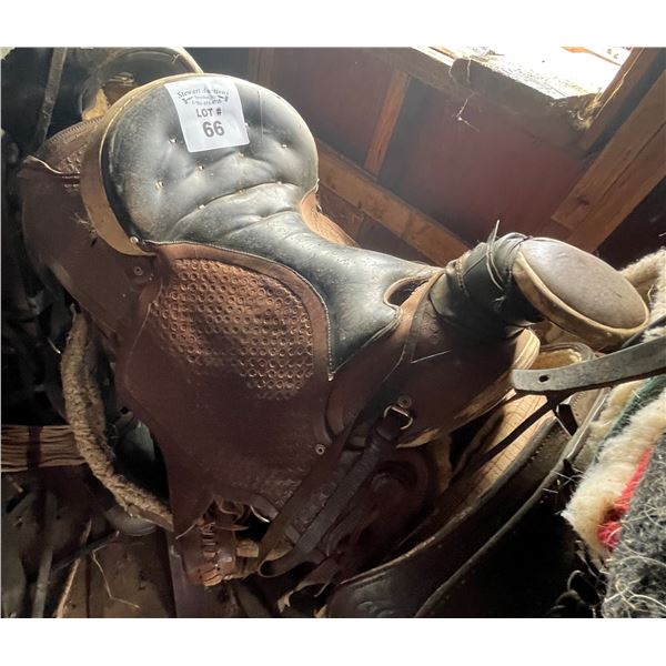 Saddle made by Don Loewen (BC)