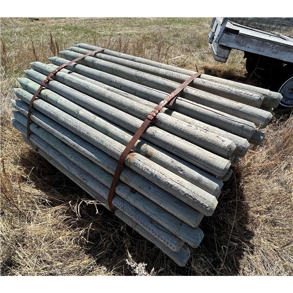 Full bundle of 6ft fence posts