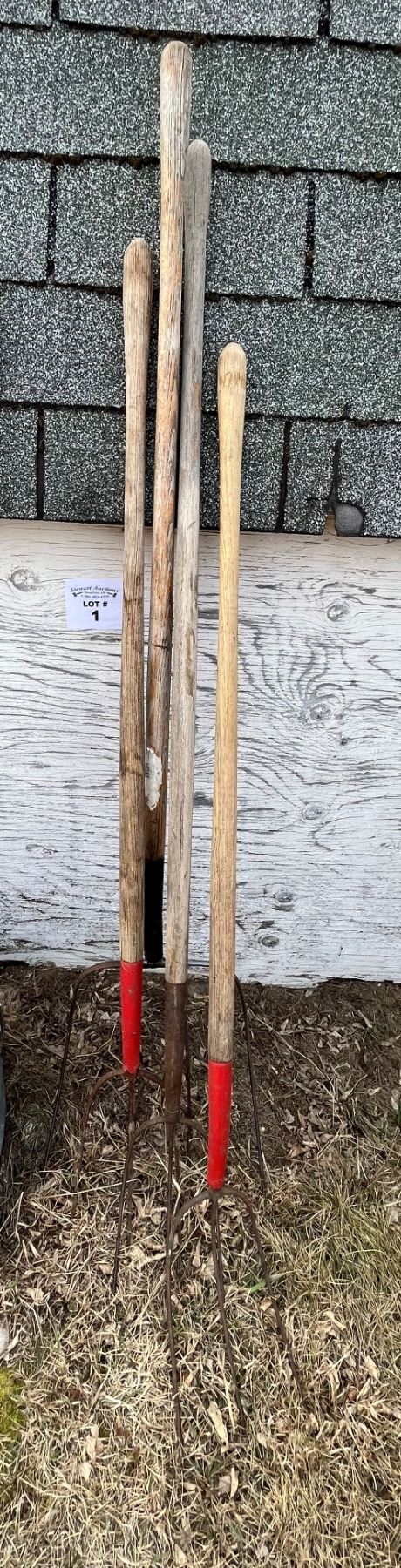 3 Pitch forks