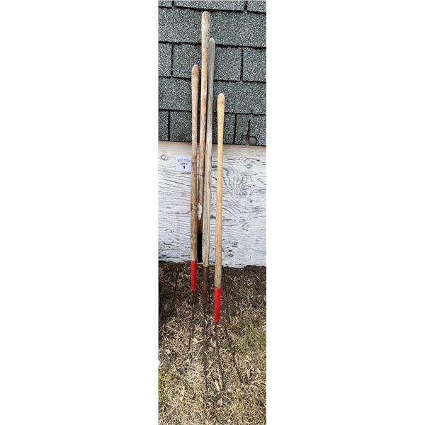 3 Pitch forks