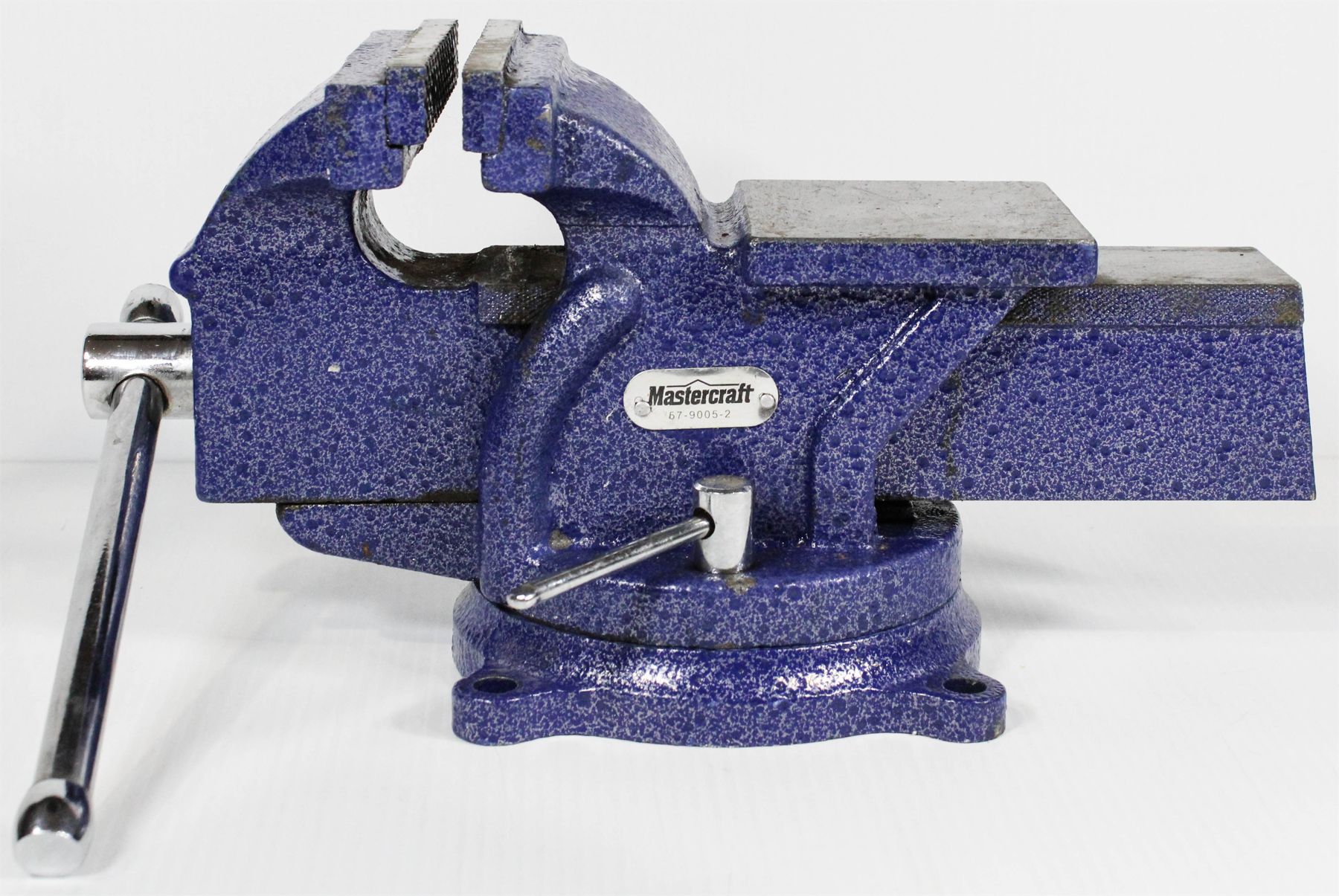 MASTERCRAFT VICE W/ SWIVEL BASE 5" JAW