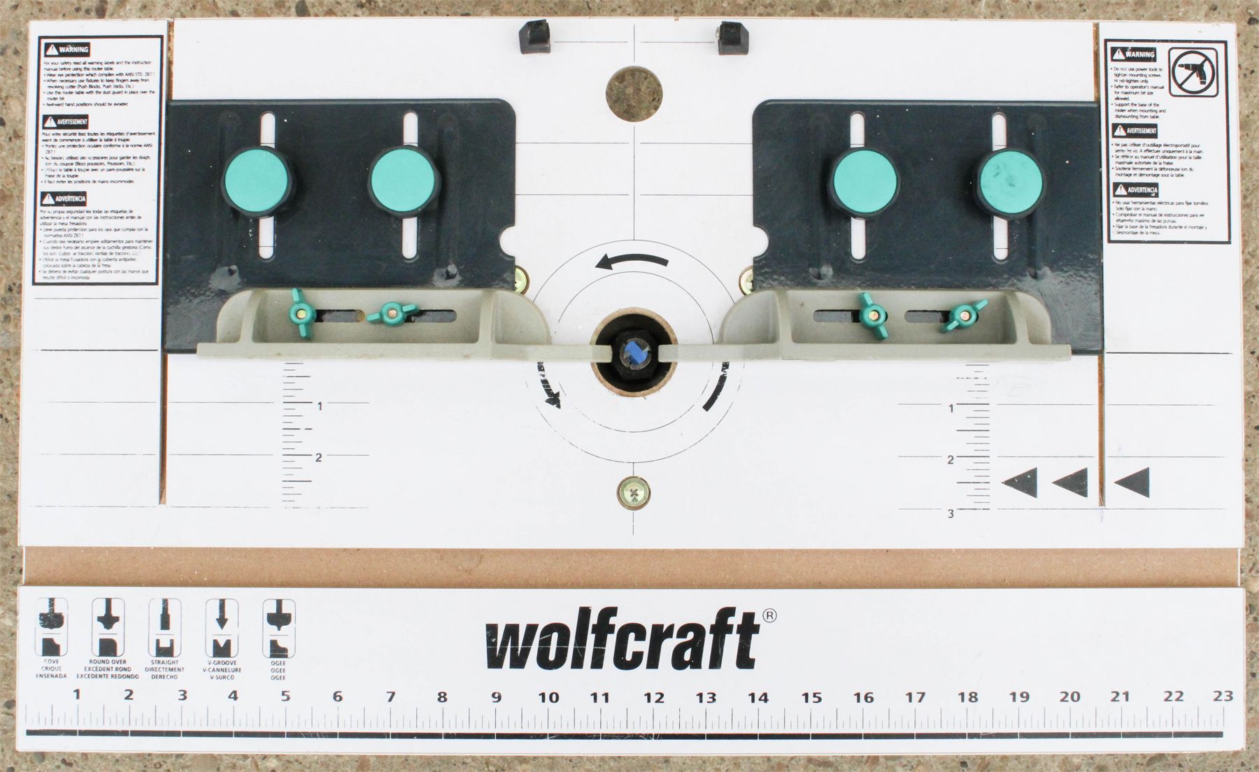 MASTERCRAFT ROUTER W/ WOLFCRAFT TABLE