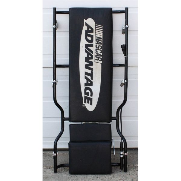 NASCAR ADVANTAGE CREEPER - W/ ADJUSTABLE HEADREST