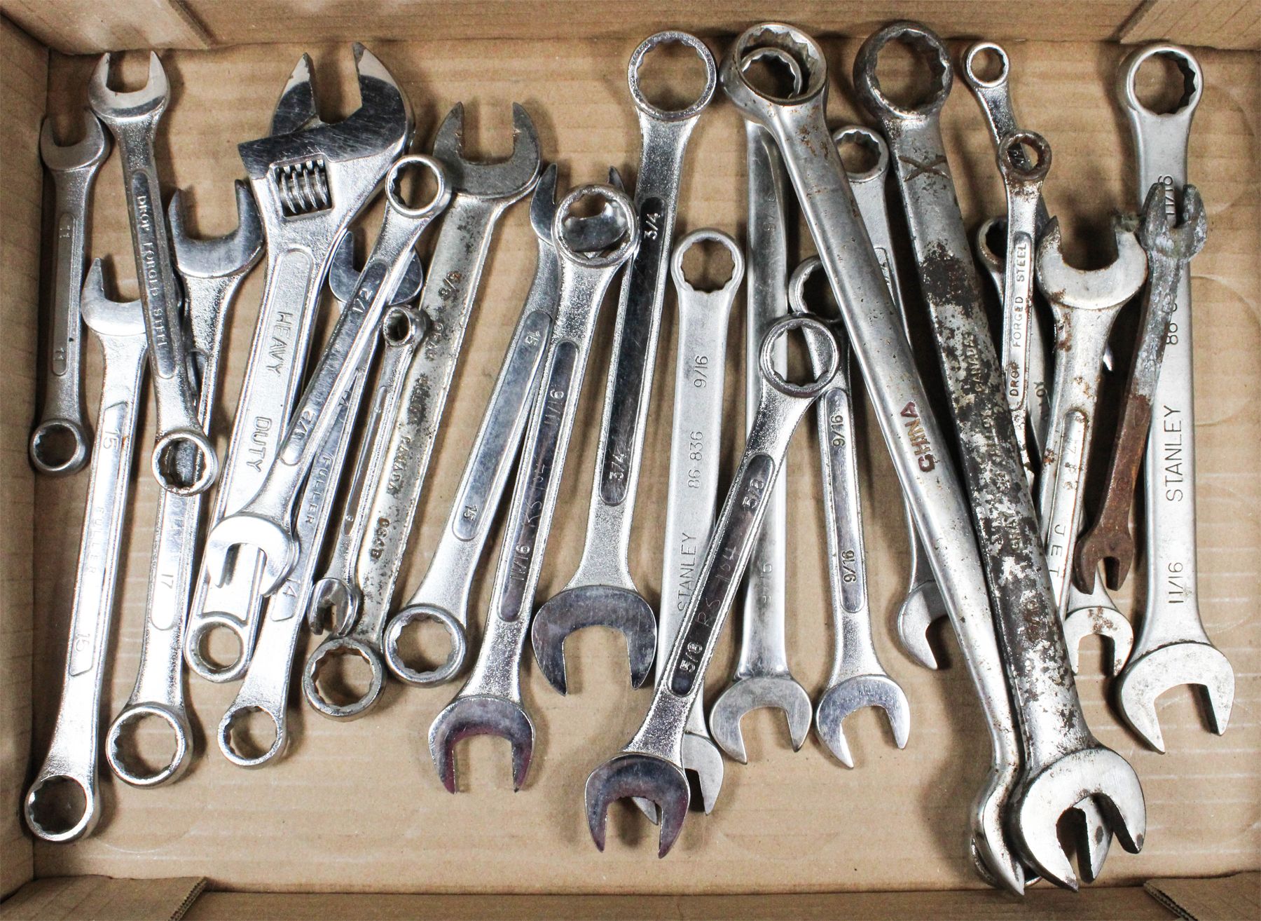 LOT OF ASSORT. WRENCHES