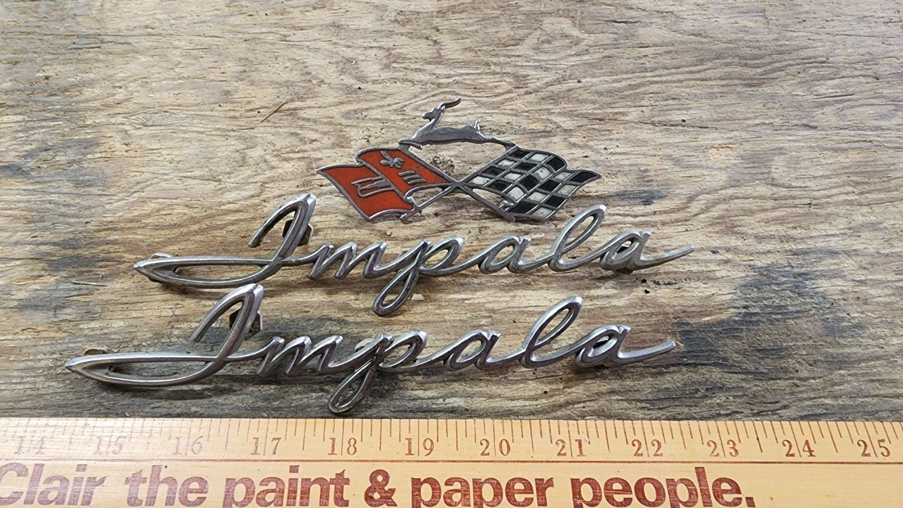 Impala emblems - Schmalz Auctions