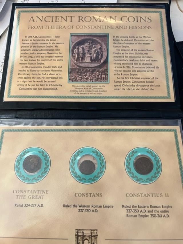 Ancient Roman Coins - 324-350 AD the Era of Constantine & His Sons ...