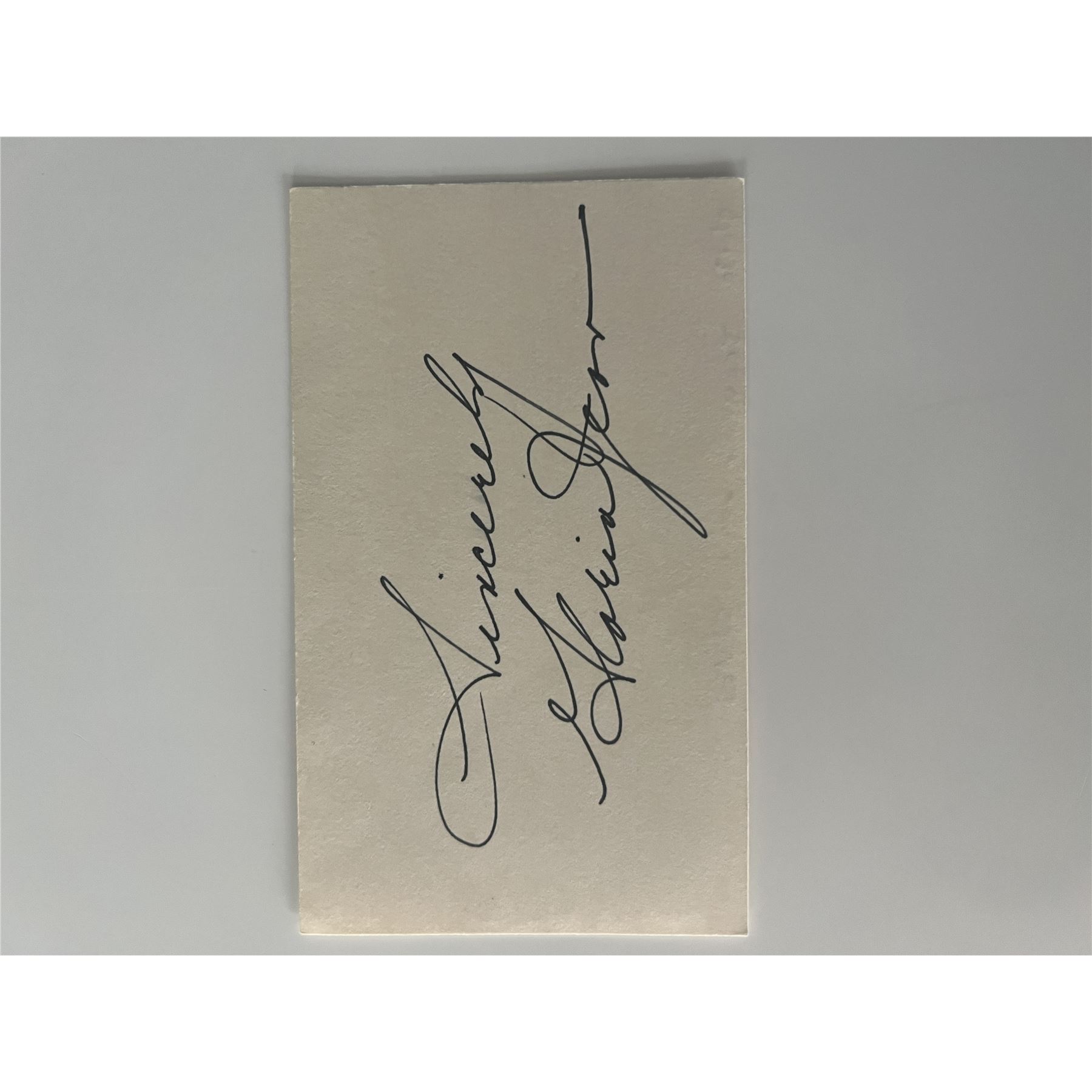 Gloria Jean original signature