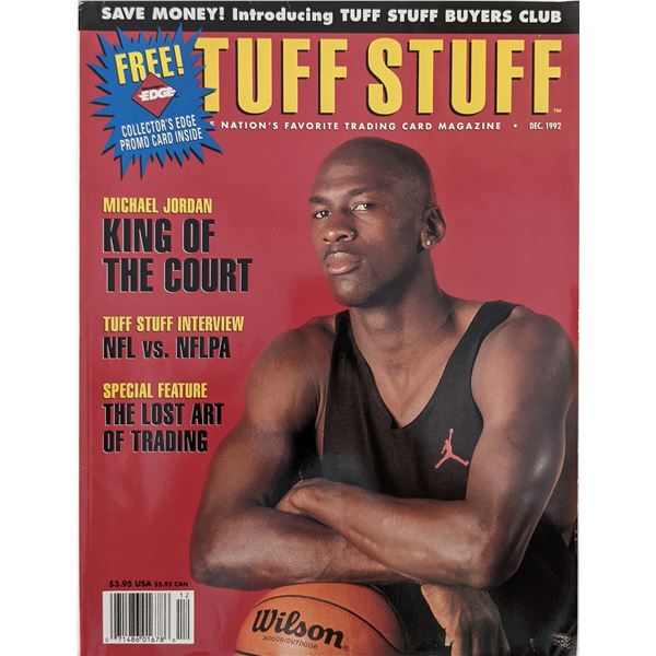 Tuff Stuff Magazine December 1992 Michael Jordan