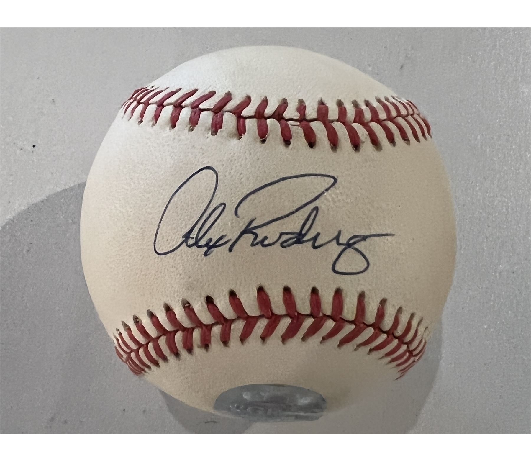 Alex Rodriguez signed baseball GFA authenticated