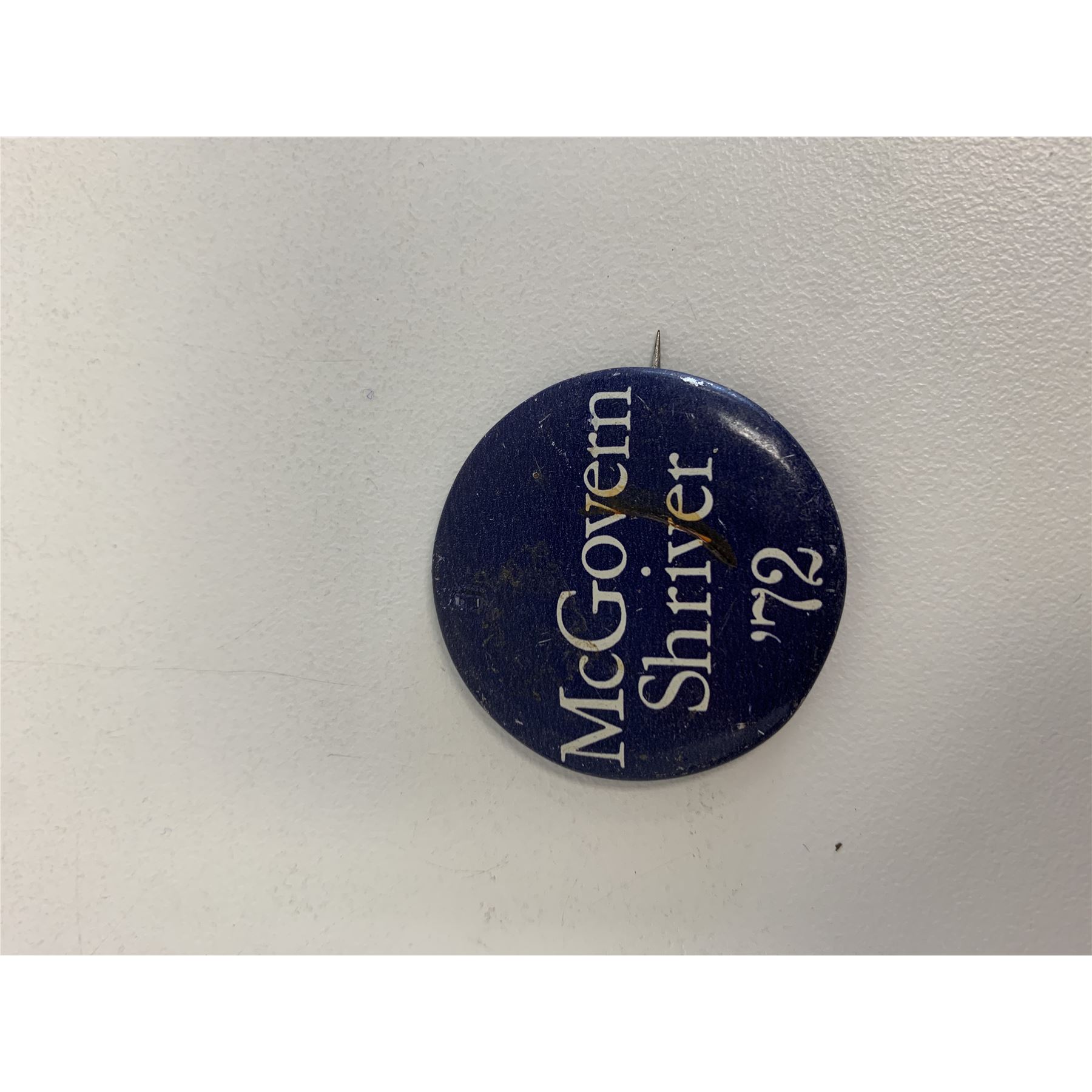 McGovern Shriver 1972 pin