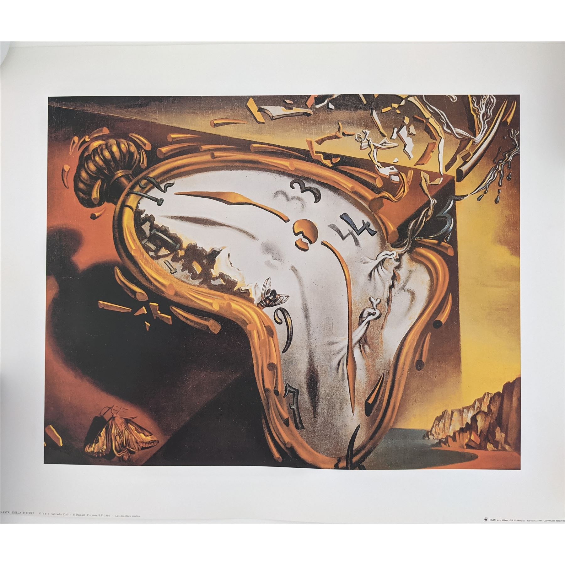 Salvador Dali - Melting Watch Print