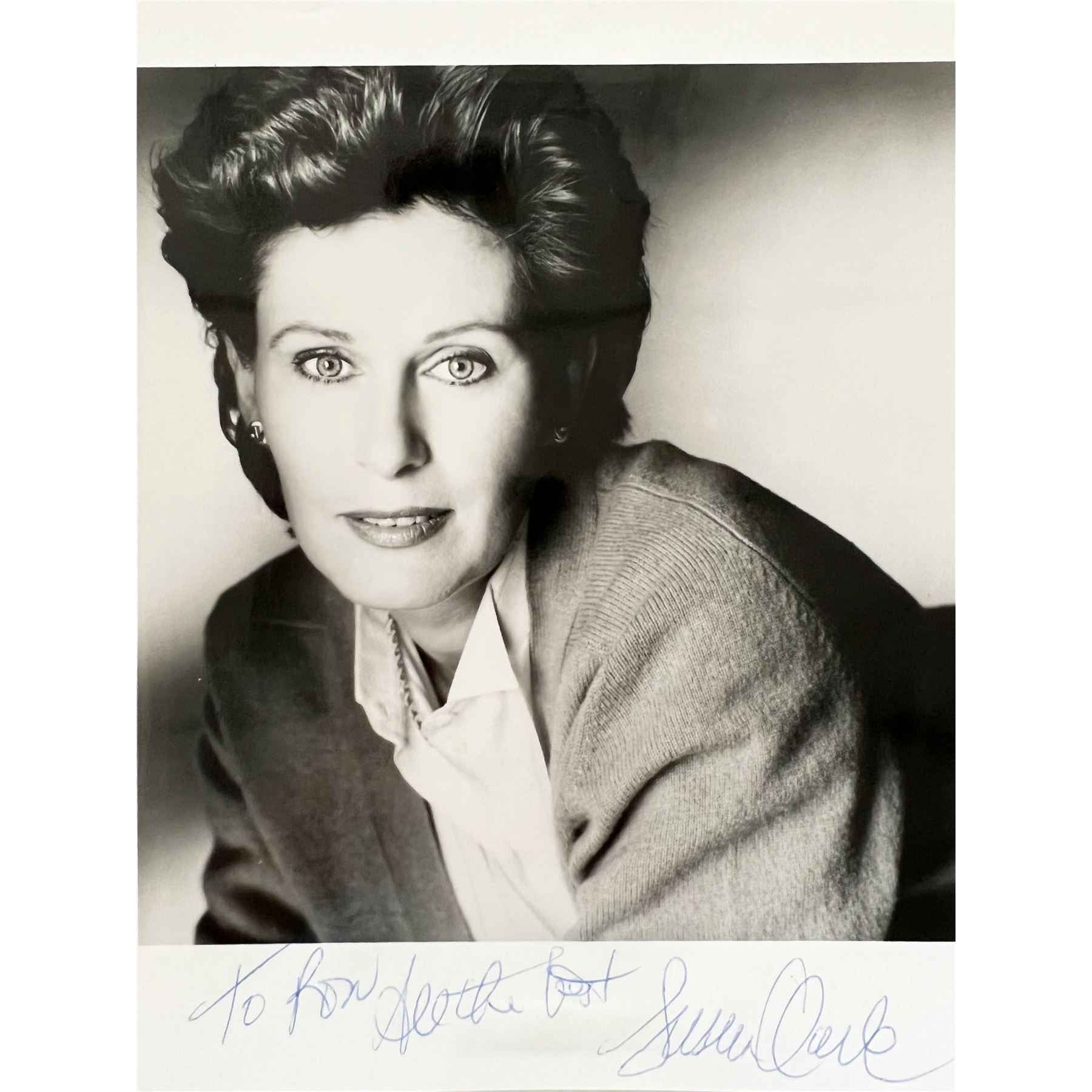 Susan Clark signed photo