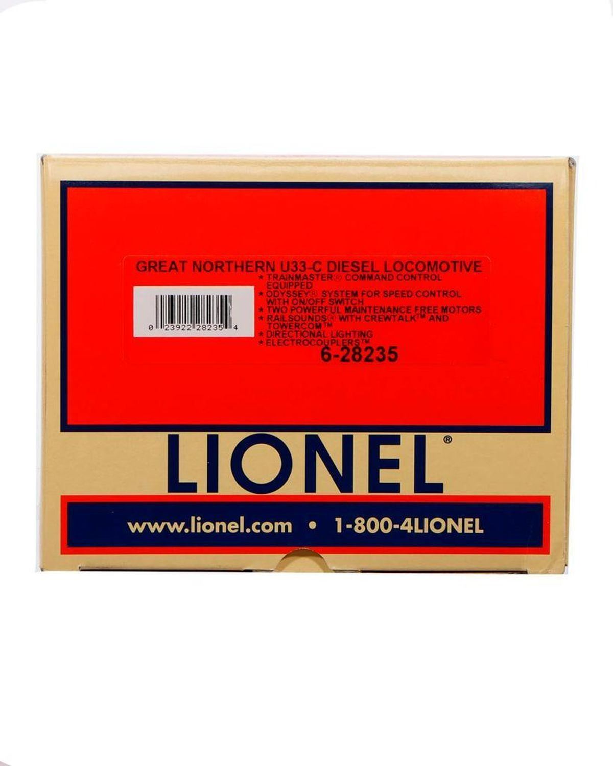 Lionel O Gauge 6-28235 Great Northern U-33C Diesel Locomotive