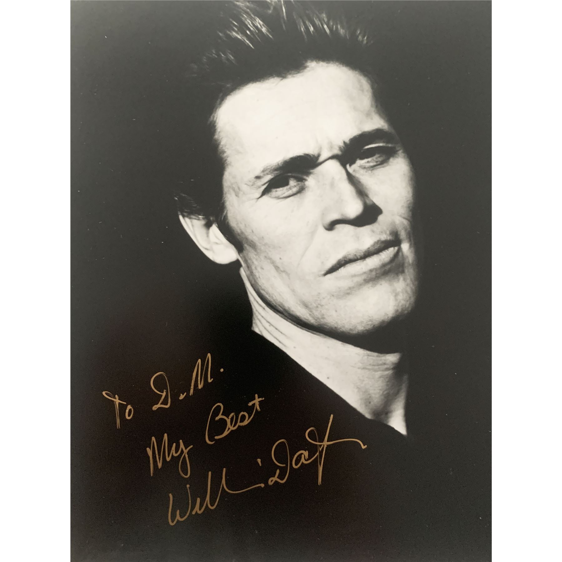 To Live and Die in LA Willem Defoe signed photo