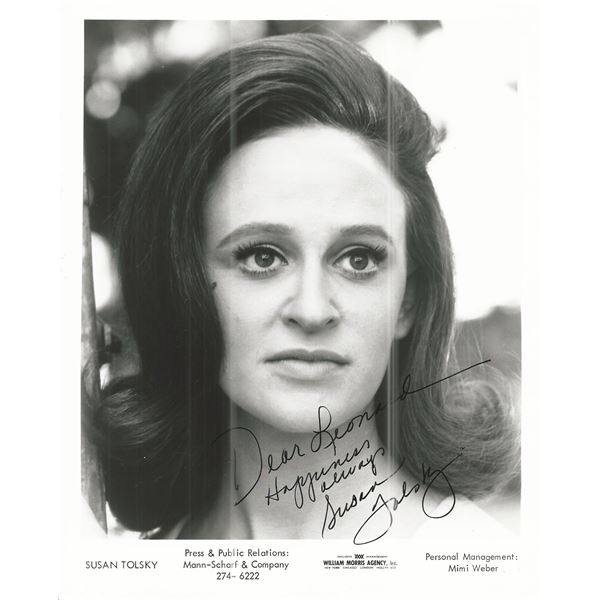 Susan Tolsky signed photo