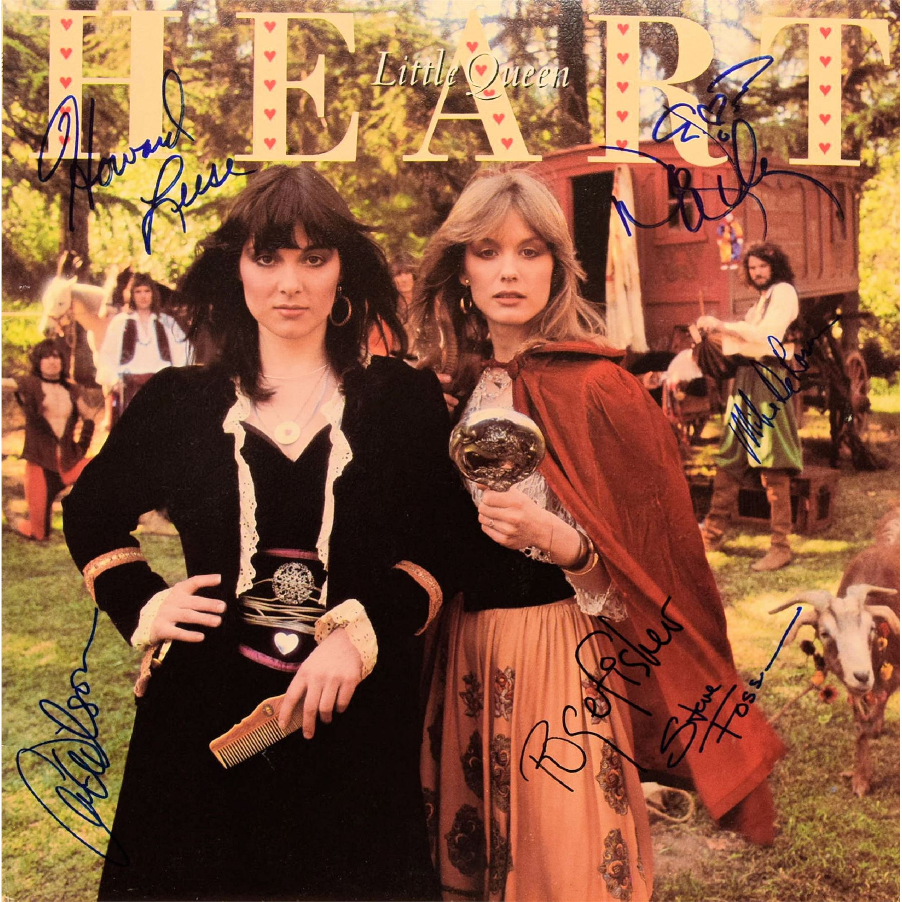 Heart signed Little Queen album