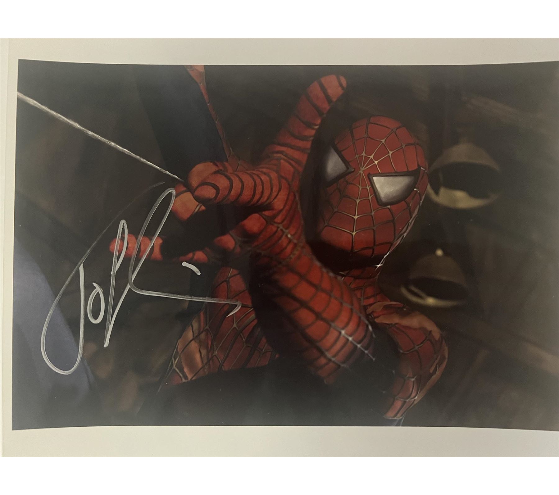 Spider-Man Toby Maguire signed movie photo