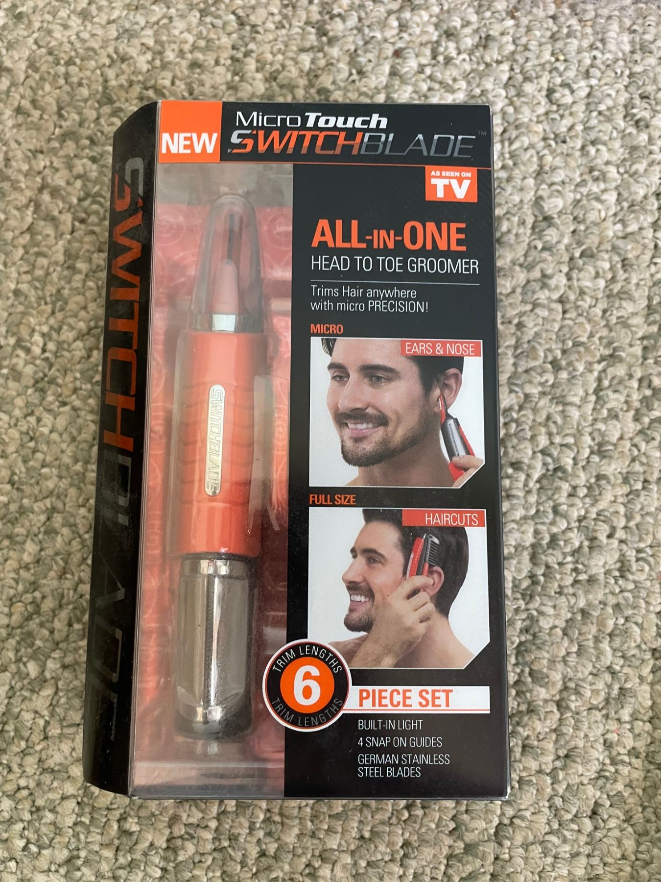 Micro Touch Switchblade Head to Toe Groomer, NEW IN BOX