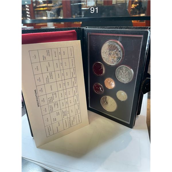 1980 Double Dollar Canadian Proof Set - Beck Auctions Inc.