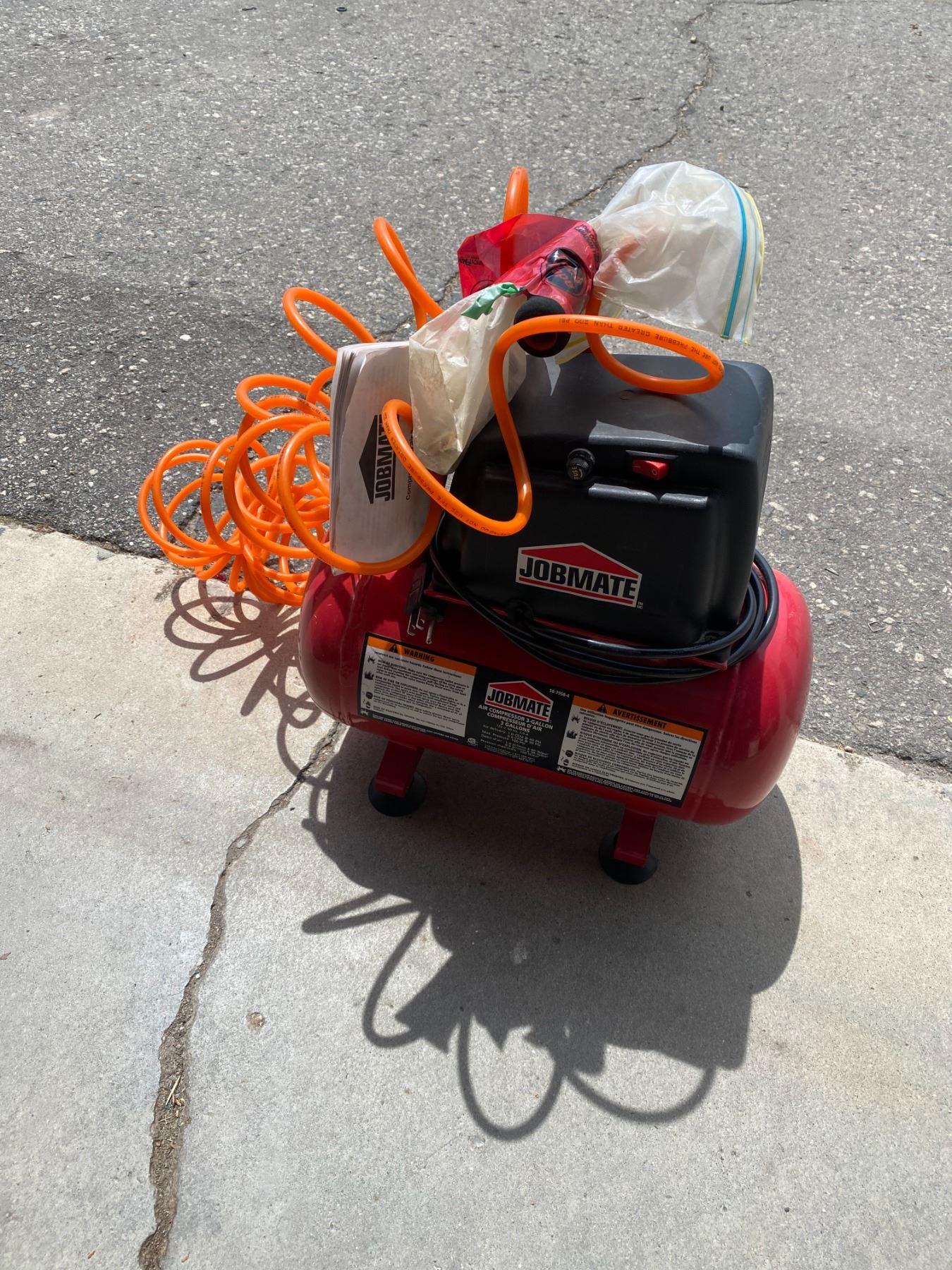 Jobmate air compressor