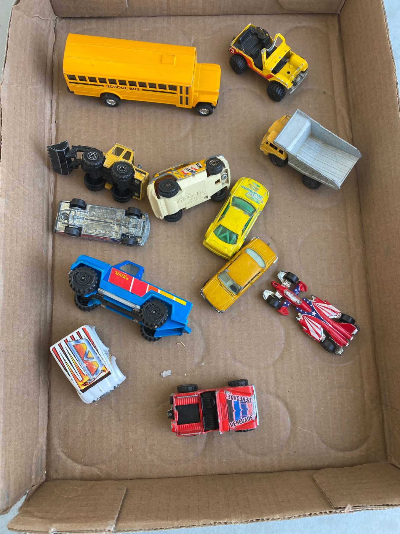 Assorted cars