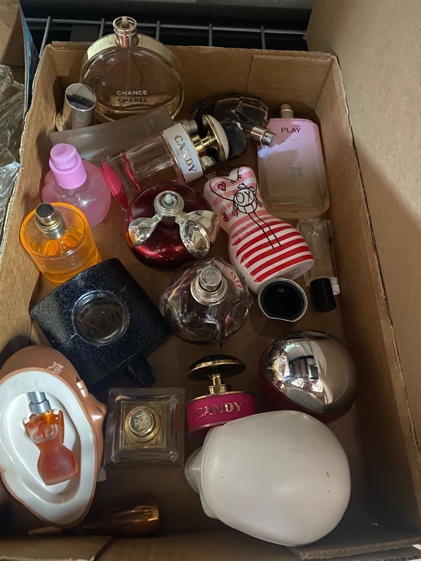 Assorted perfumes