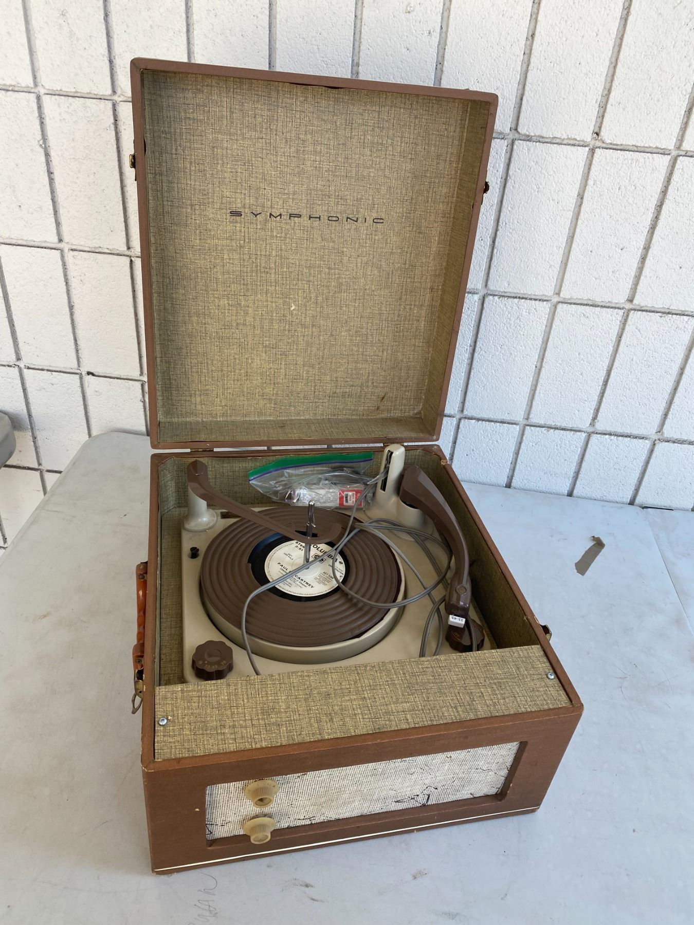 Symphonic record player stereo